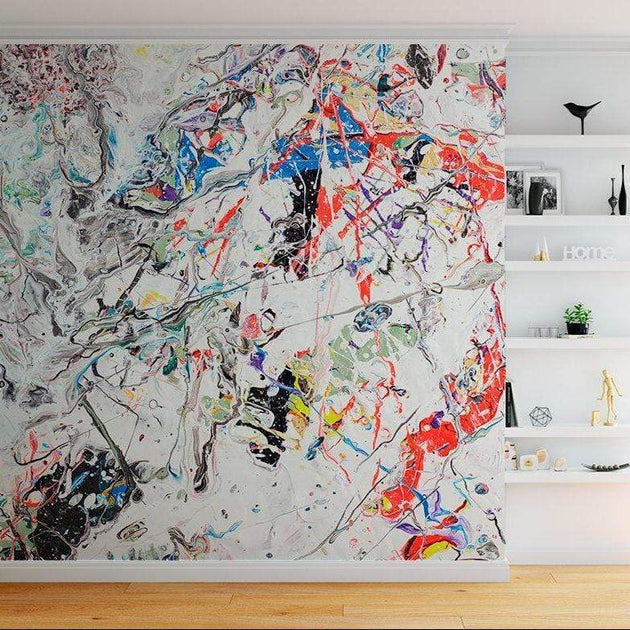 Artist Loft Splatter Paint Peel and Stick Wall Mural