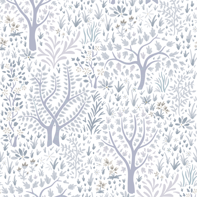Peel & Stick Wallpaper: Woodland Trees