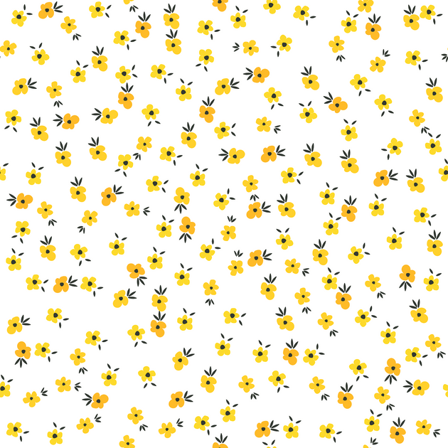 Susan Says Yellow Flowers Wallpaper